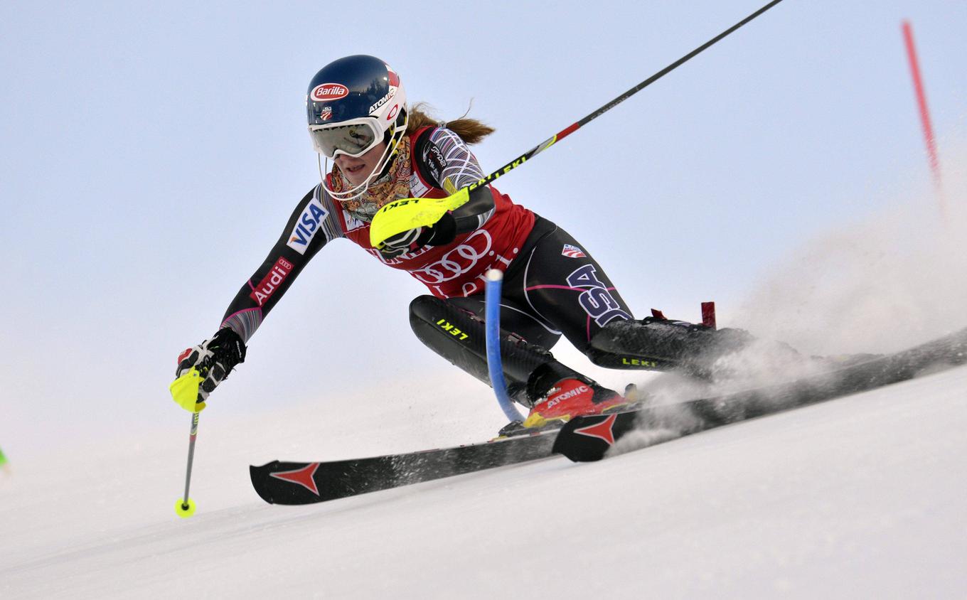 Dvanajst let pozneje je Mikaela Shiffrin popolnila Božičkovo vprego ...
