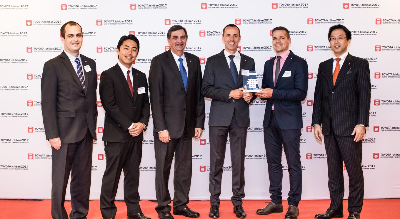 Toyotina nagrada ičiban v Sloveniji devetič zapored Andreju Jerebu ...